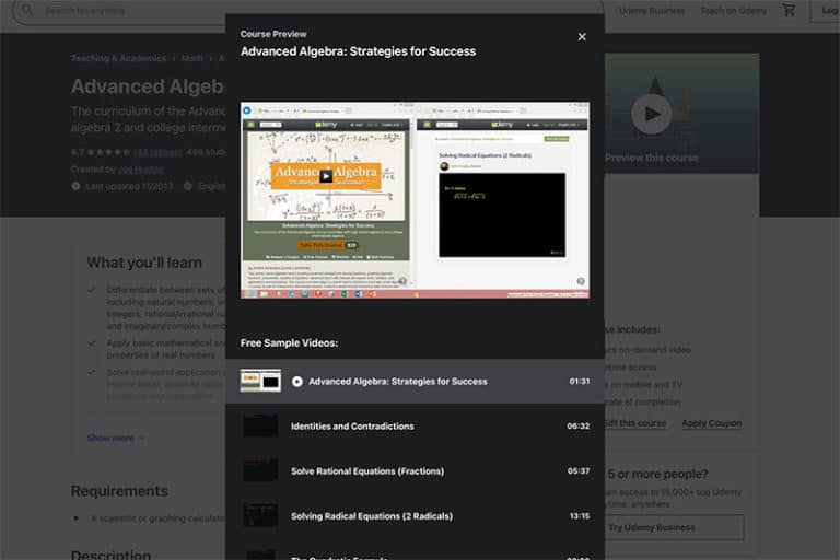 Top 15 Best Self-Paced Online Math Courses - CoursePick.com