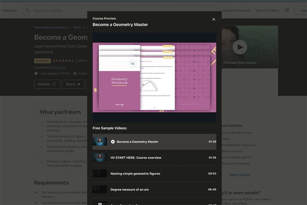 Top 7 Best Geometry Courses (Online) - CoursePick.com